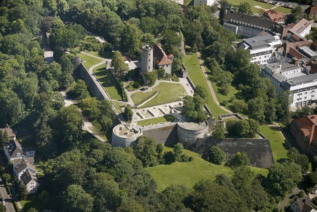 Aerial View Johannisberg Sparrenburg Castle Castle Editorial Stock ...