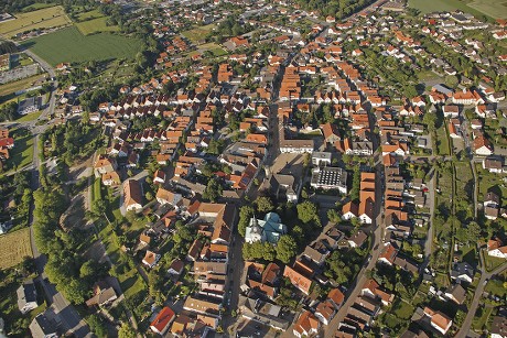 Aerial View Hornbad Meinberg Ostwestfalenlippe Eastern Editorial Stock ...
