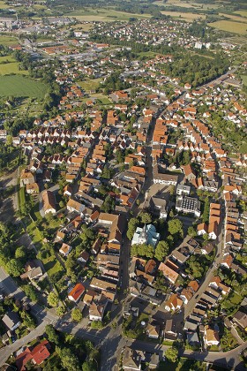 Aerial View Hornbad Meinberg Ostwestfalenlippe Eastern Editorial Stock ...