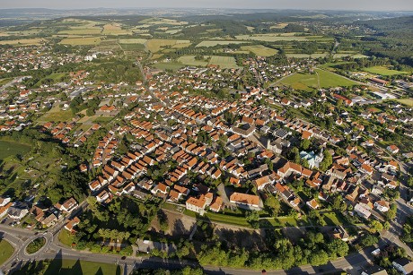 Aerial View Hornbad Meinberg Ostwestfalenlippe Eastern Editorial Stock ...