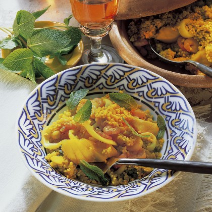 Millet Pilaf Seafood Israel Editorial Stock Photo - Stock Image ...