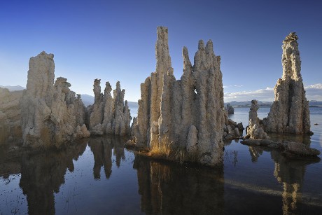 Tufa Rock Formations South Tufa Area Editorial Stock Photo - Stock ...