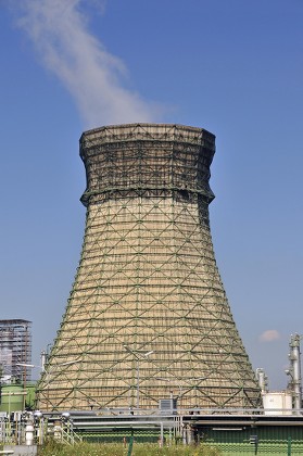 Vent Stacks Burner Rheinland Raffineriewerk Nord Editorial Stock Photo ...