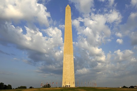 Washington National Monument Obelisk Washington Dc Editorial Stock ...
