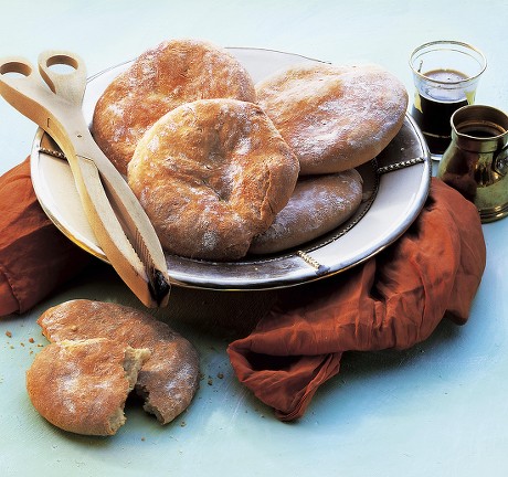 Algerian Flat Bread Algeria Editorial Stock Photo - Stock Image ...