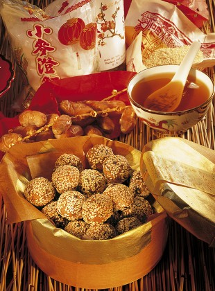 Hong Kongstyle Sesame Biscuits China Editorial Stock Photo - Stock ...