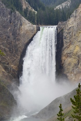 Lower Falls Yellowstone Canyon Wyoming Usa Editorial Stock Photo - Stock Image | Shutterstock