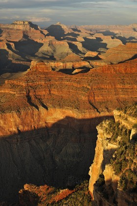 View Vishnu Temple Sunset Yavapai Point Editorial Stock Photo - Stock ...