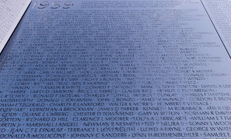 Vietnam Veterans Memorial Wall National Memorial Editorial Stock Photo ...