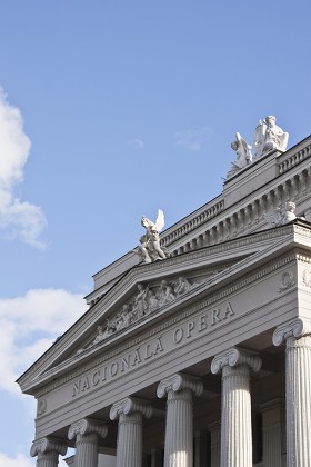 Latvian National Opera Nacionala Opera Riga Editorial Stock Photo ...