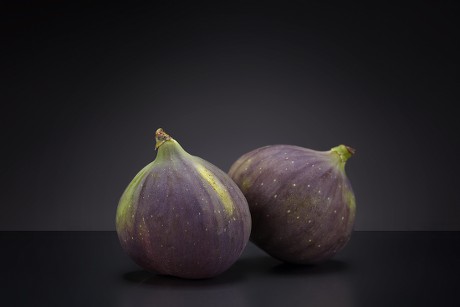 Blue Figs Ficus Carica On Dark Editorial Stock Photo - Stock Image ...