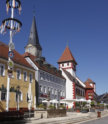 Altes Rathaus Old Town Hall St Editorial Stock Photo - Stock Image ...