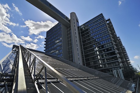 Ten Towers Telekom Center Dingolfinger Strasse Editorial Stock Photo ...