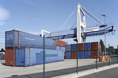 Modern Loading Bridge Container Ships Loading Editorial Stock Photo ...