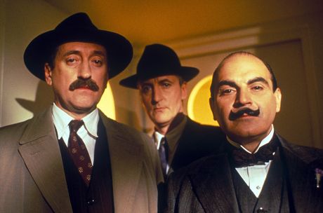 Poirot Dead Mans Mirror Philip Jackson Editorial Stock Photo - Stock ...