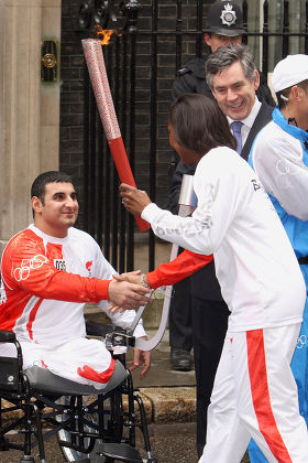 Olympic Torch Relay, Downing Street, London, Britain - 06 Apr 2008 ...