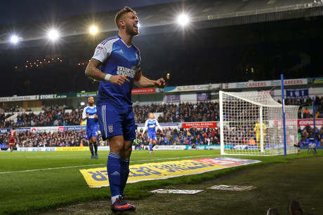 Tom Lawrence Ipswich Town Celebrates After Editorial Stock Photo ...
