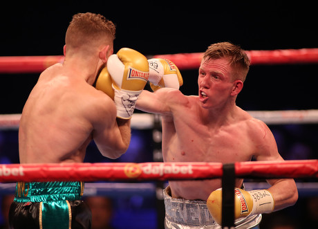 Ted Cheeseman Throws Punch Lloyd Ellett Editorial Stock Photo - Stock ...