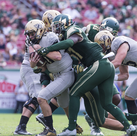 South Florida Bulls Linebacker Nigel Harris Editorial Stock Photo ...