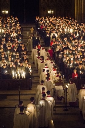 Candle Light Advent Procession Took Place Editorial Stock Photo - Stock ...