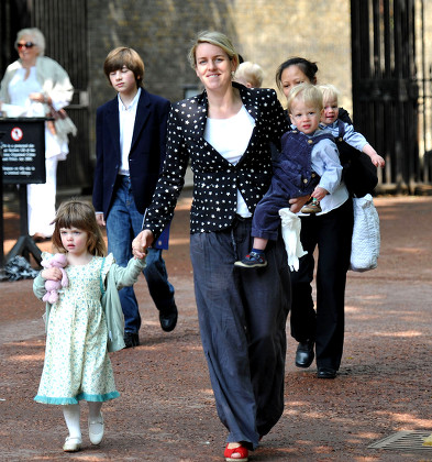 Trooping Colour Outside Clarence House Laura Editorial Stock Photo ...