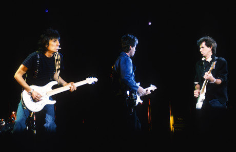 Rolling Stones' Steel Wheels Tour - 31 Aug 1989 Stock Pictures ...