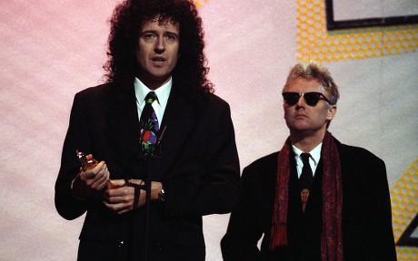 British Pop Awards Brits 1992 Brian Editorial Stock Photo - Stock Image ...