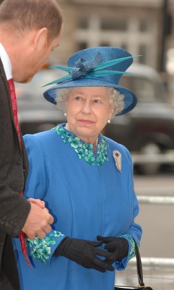 Hrh Queen Elizabeth Ii Opens New Editorial Stock Photo - Stock Image ...