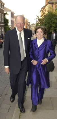 Lord Jacob Rothschild His Wife Lady Editorial Stock Photo - Stock Image ...