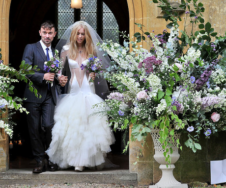 Wedding Lady Mary Charteris Robbie Furze Editorial Stock Photo - Stock ...