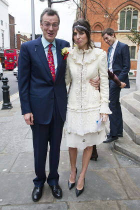 Wedding of Marina Hanbury to Ned Lambton, Earl of Durham at Chelsea ...