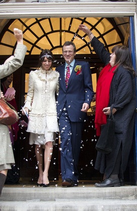 Wedding of Marina Hanbury to Ned Lambton, Earl of Durham at Chelsea ...