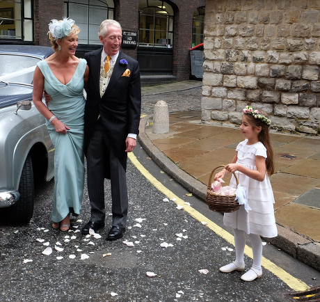 Wedding Peter Beckwith Vivian Mclean Queens Editorial Stock Photo ...