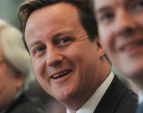77 David Cameron Launches A Poster Campaign - 15 Feb 2010 Stock ...
