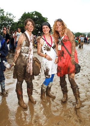 Mud Scenes Glastonbury Editorial Stock Photo - Stock Image | Shutterstock