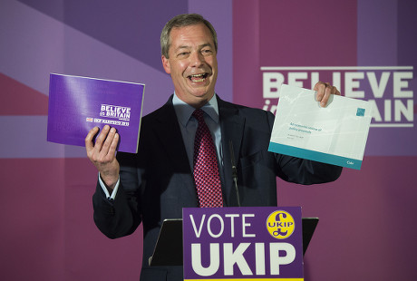 imágenes de The Ukip Manifesto Launch - 15 Apr 2015 - Imágenes de stock ...