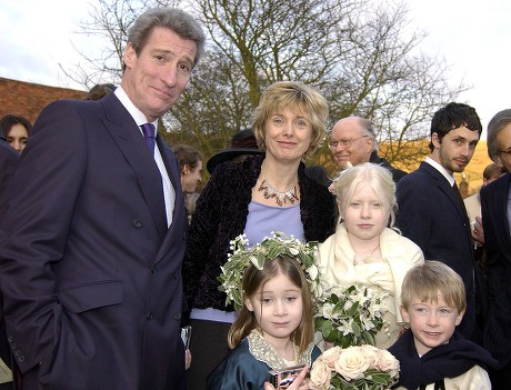Jeremy Paxman His Partner Elizabeth Clough Editorial Stock Photo ...