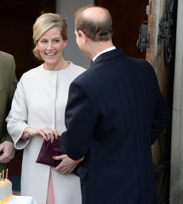 Countess Wessexs 50th Birthday Engagement St Editorial Stock Photo ...
