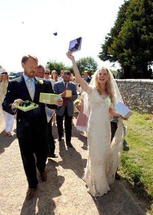 Wedding Emilia Fox Jared Harris St Editorial Stock Photo - Stock Image ...