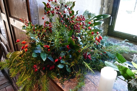 Traditional Tudor Decorations Display Tudor Banquet Editorial Stock ...