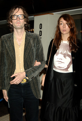 Jarvis Cocker His Wife Camille Bidaultwaddington Editorial Stock Photo ...