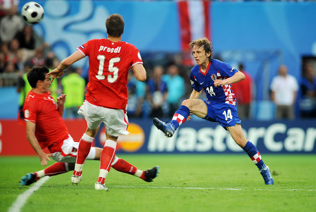 Luka Modric Croatia Shoots Goal Editorial Stock Photo - Stock Image ...