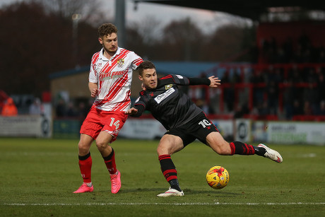 Rowan Liburd Stevenage Scores Third Goal Editorial Stock Photo - Stock ...