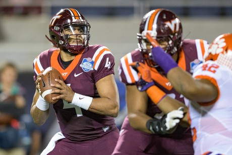 Virginia Tech Quarterback Jerod Evans 4 Editorial Stock Photo - Stock ...