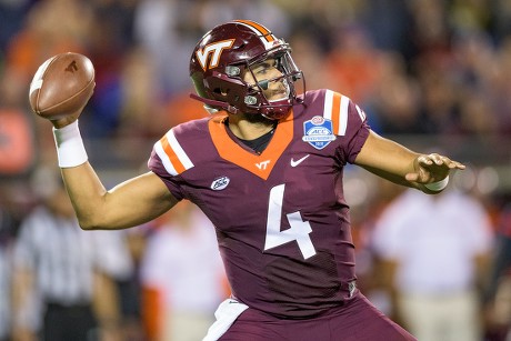 Virginia Tech Quarterback Jerod Evans 4 Editorial Stock Photo - Stock ...