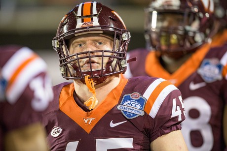 Virginia Tech Fullback Sam Rogers 45 Editorial Stock Photo - Stock ...