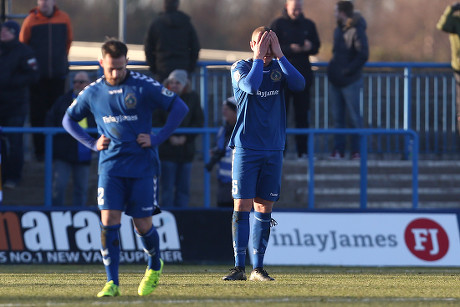 Connor Hampson Curzon Ashton Dejected During Editorial Stock Photo ...