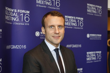 French Presidential Candidate Emmanuel Macron Editorial Stock Photo ...