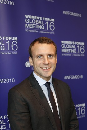 French Presidential Candidate Emmanuel Macron Editorial Stock Photo ...