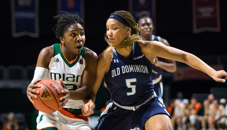 Miami Guard Keyona Hayes 20 Action Editorial Stock Photo - Stock Image ...